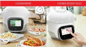 Critique du Mini Cookeo Touch Wi-Fi blanc 3 litres, 13 modes de cuisson ...