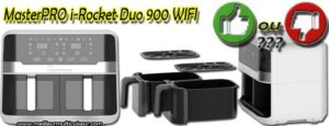 MasterPRO i-Rocket Duo 900 WIFI : 2 Paniers & Fenêtres, 9 Litres, 10 ...